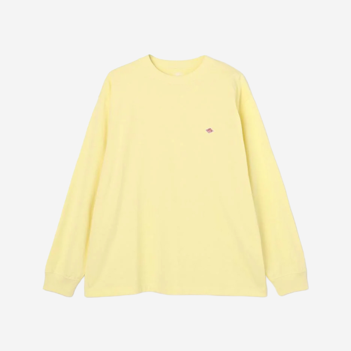 단톤 플레인 롱슬리브 티셔츠 레몬 | Danton | KREAM