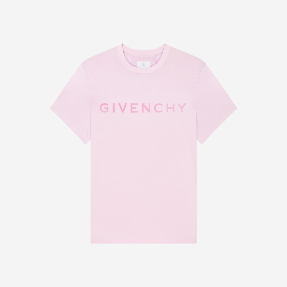 (W) 지방시 코튼 티셔츠 브라이트 핑크 | Givenchy | KREAM