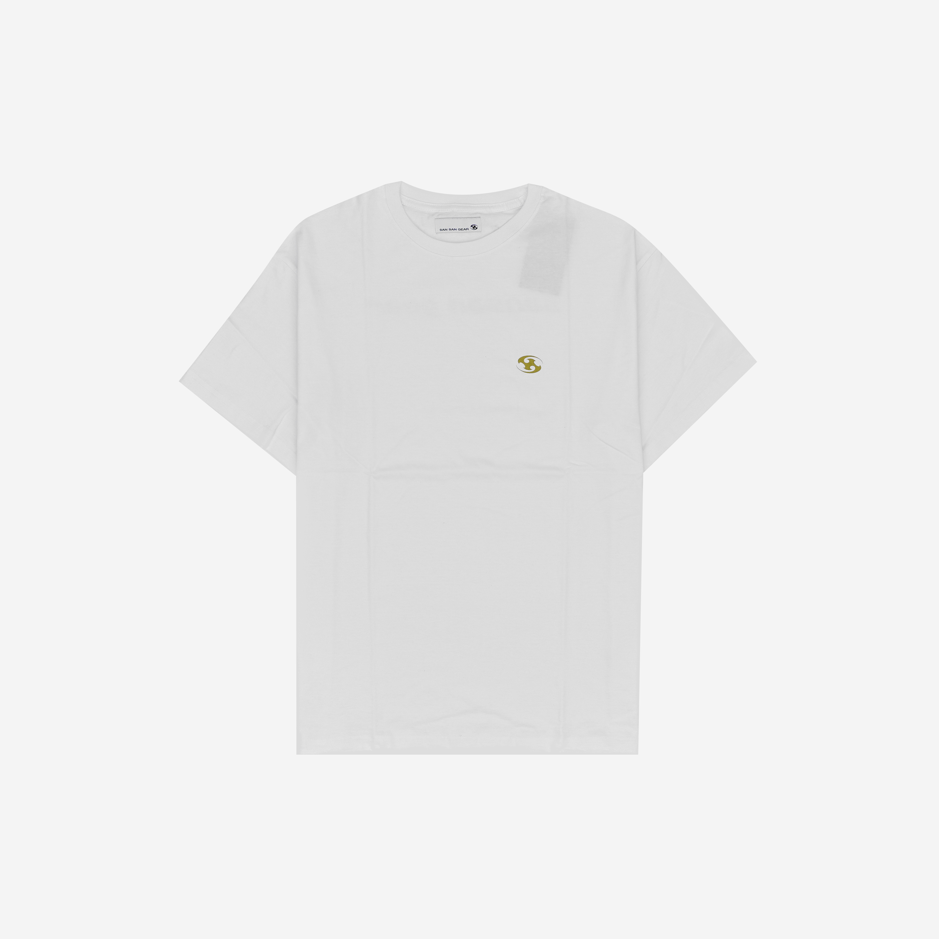 산산기어 로고 티셔츠 화이트 - 22SS | KREAM