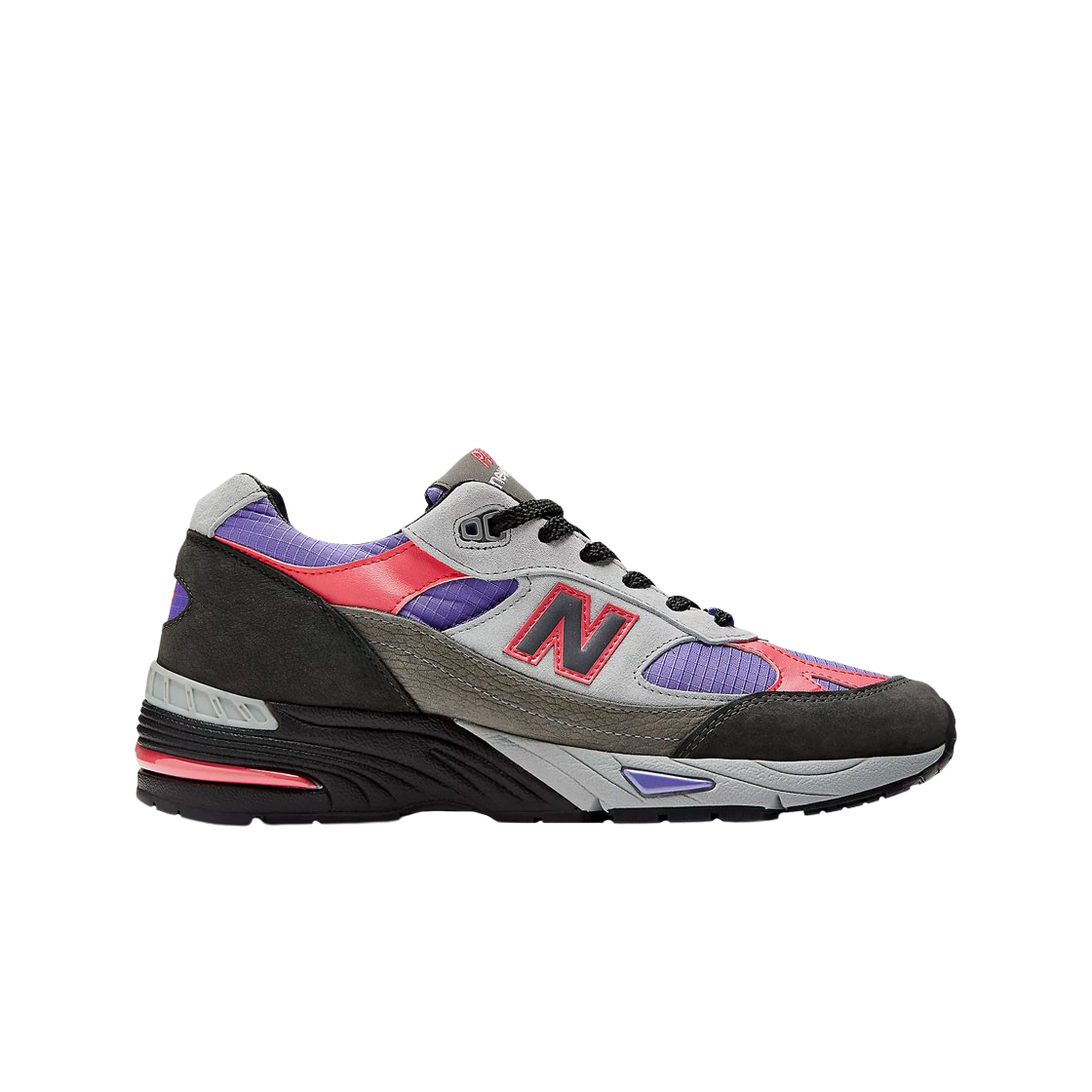 (W) 뉴발란스 x 팔라스 991 메이드 인 UK 블랙 울트라 바이올렛 | New Balance | KREAM