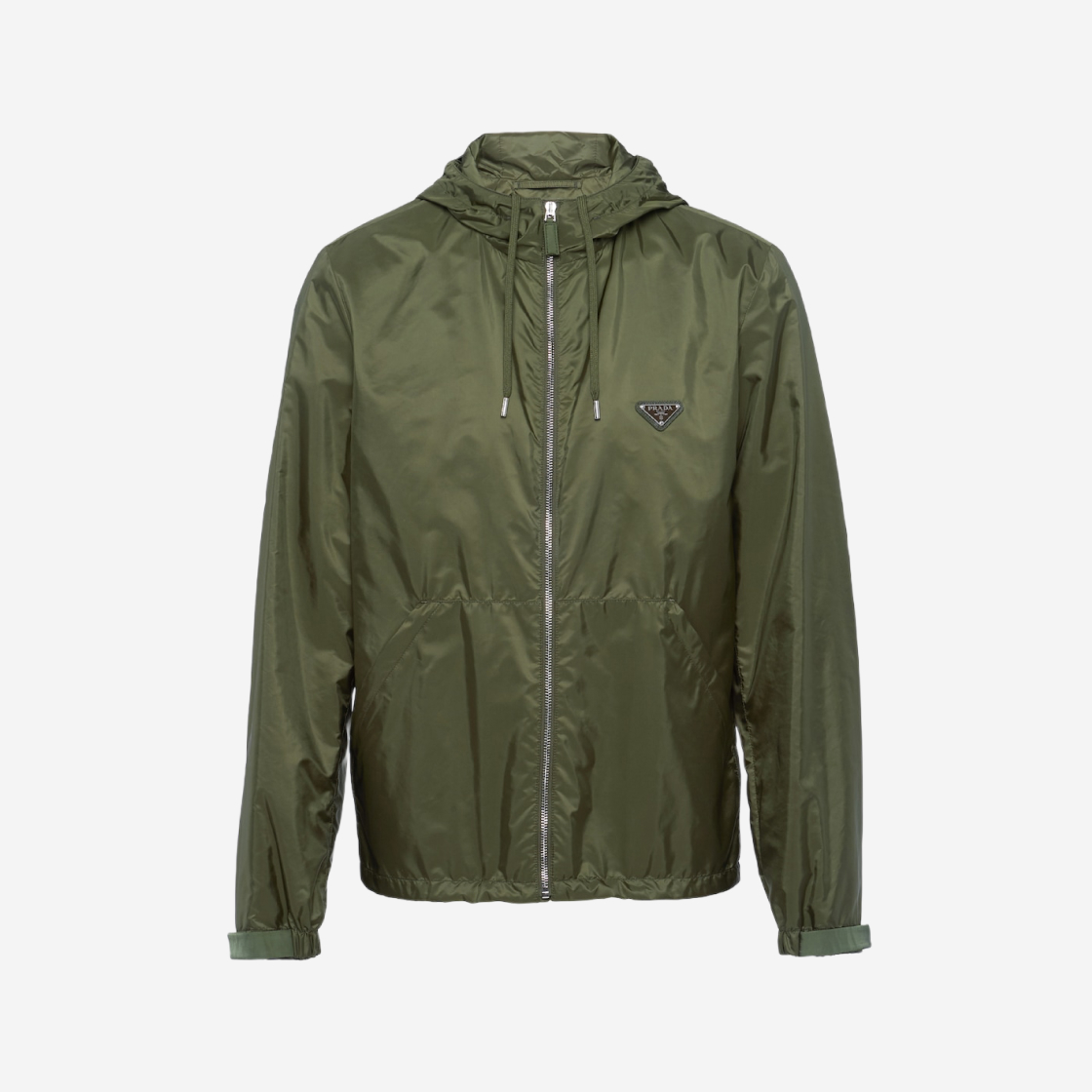프라다 리나일론 자켓 밀리터리 그린 | Prada | KREAM