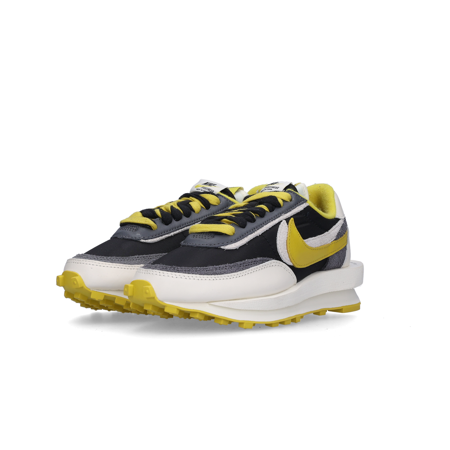 나이키 x 사카이 x 언더커버 LD와플 블랙 브라이트 시트론 | KREAM