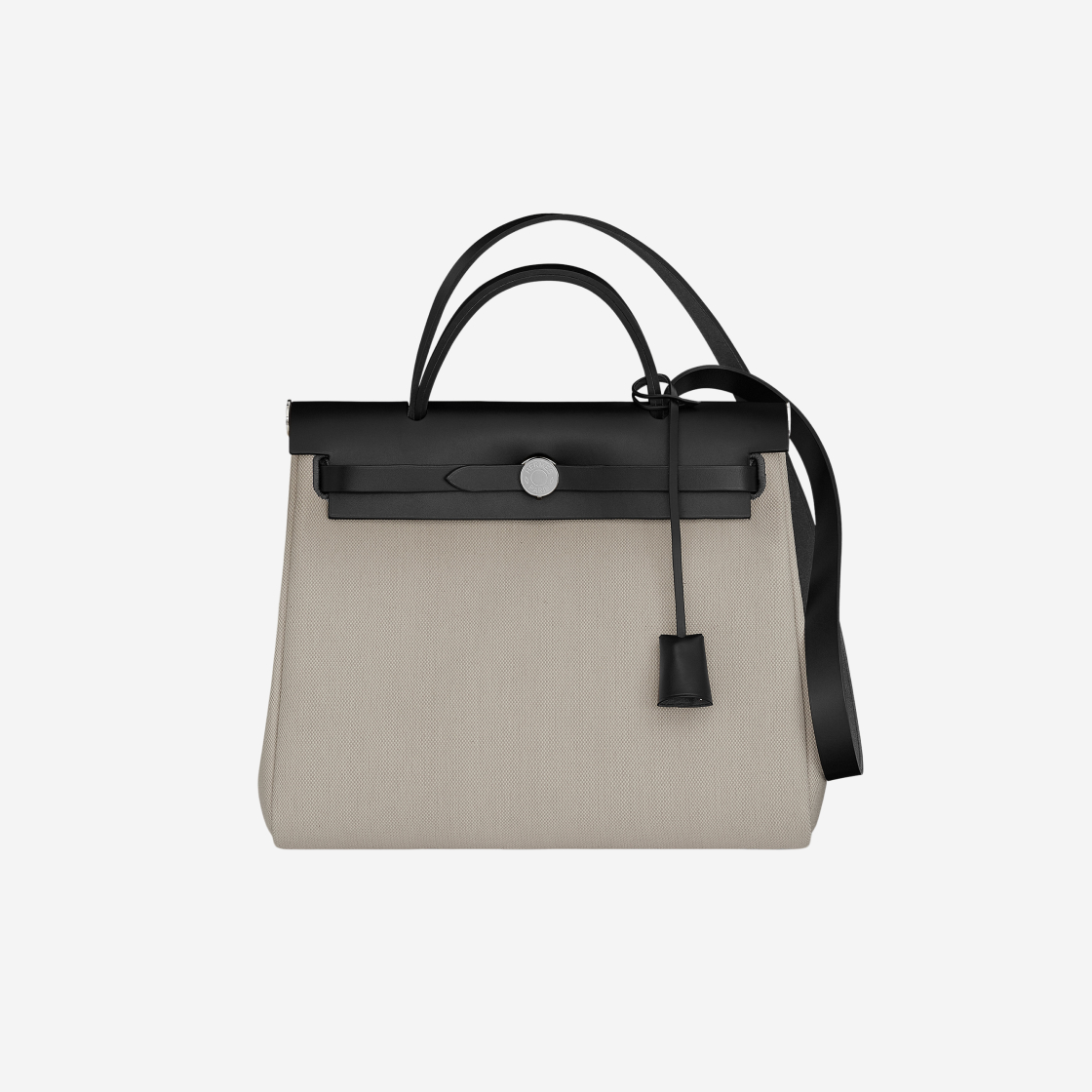 에르메스 에르백 집 31 백 르투르네 밀리터리 캔버스 & 팔라듐 하드웨어 베통 누아 | Hermes | KREAM