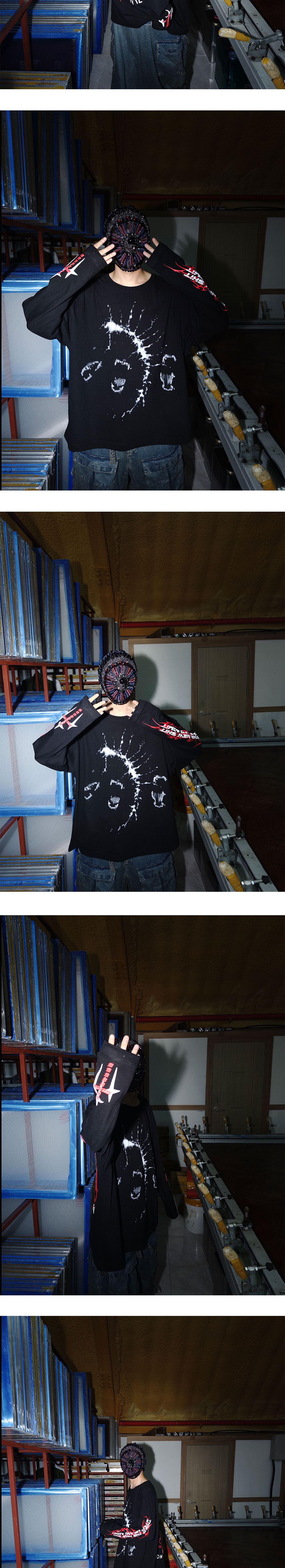 [KREAM 단독] 아워파스 061 헬러너 롱슬리브 블랙 | Ourpas | KREAM