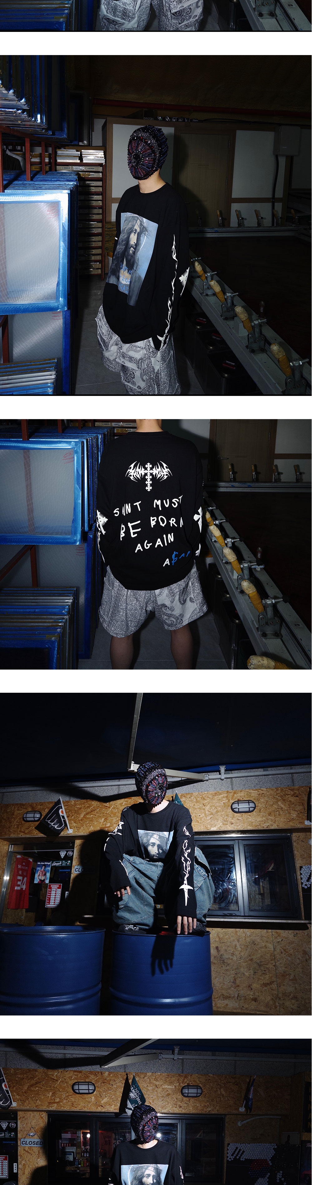 [KREAM 단독] 아워파스 061 세인트 롱슬리브 블랙 | Ourpas | KREAM