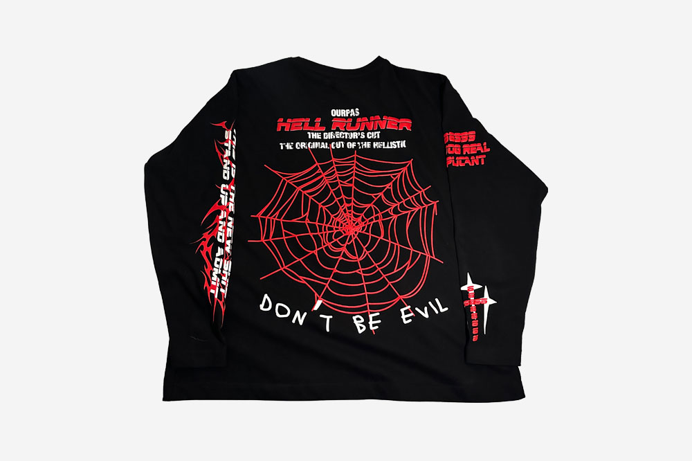 [KREAM 단독] 아워파스 061 헬러너 롱슬리브 블랙 | Ourpas | KREAM