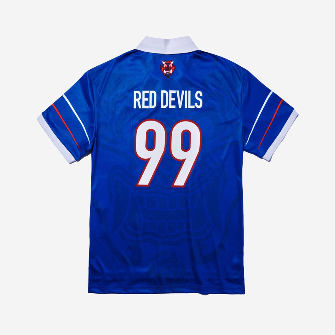 오버더피치 X 붉은악마 1999 하프 저지 블루 | Over The Pitch | KREAM