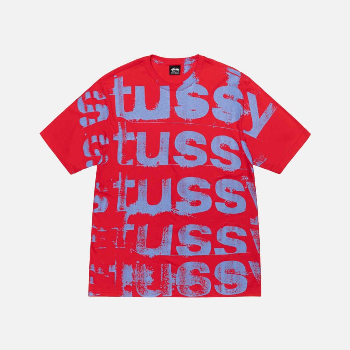 스투시 스탬프 티셔츠 레드 | Stussy | KREAM