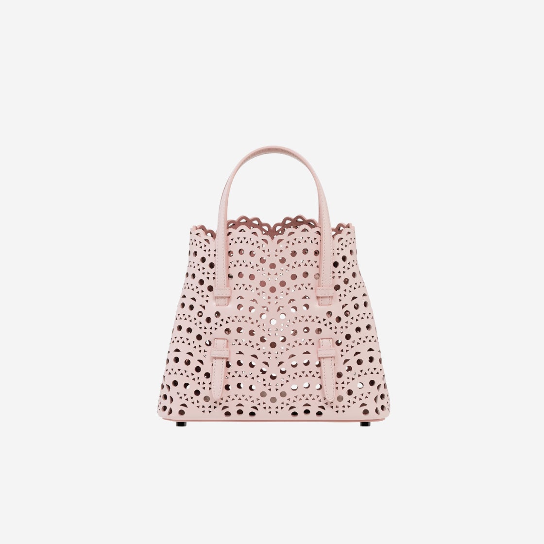 알라이아 비엔 웨이브 럭스 카프스킨 미나 20 백 핑크 | Alaia | KREAM