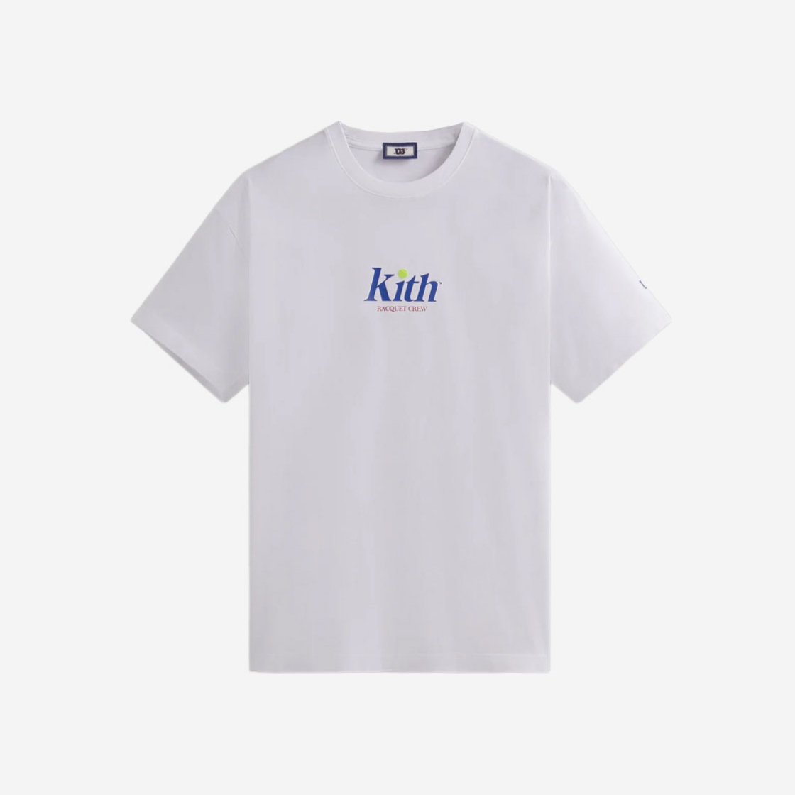 키스 x 윌슨 라켓 크루 로고 빈티지 티셔츠 화이트 | Kith | KREAM