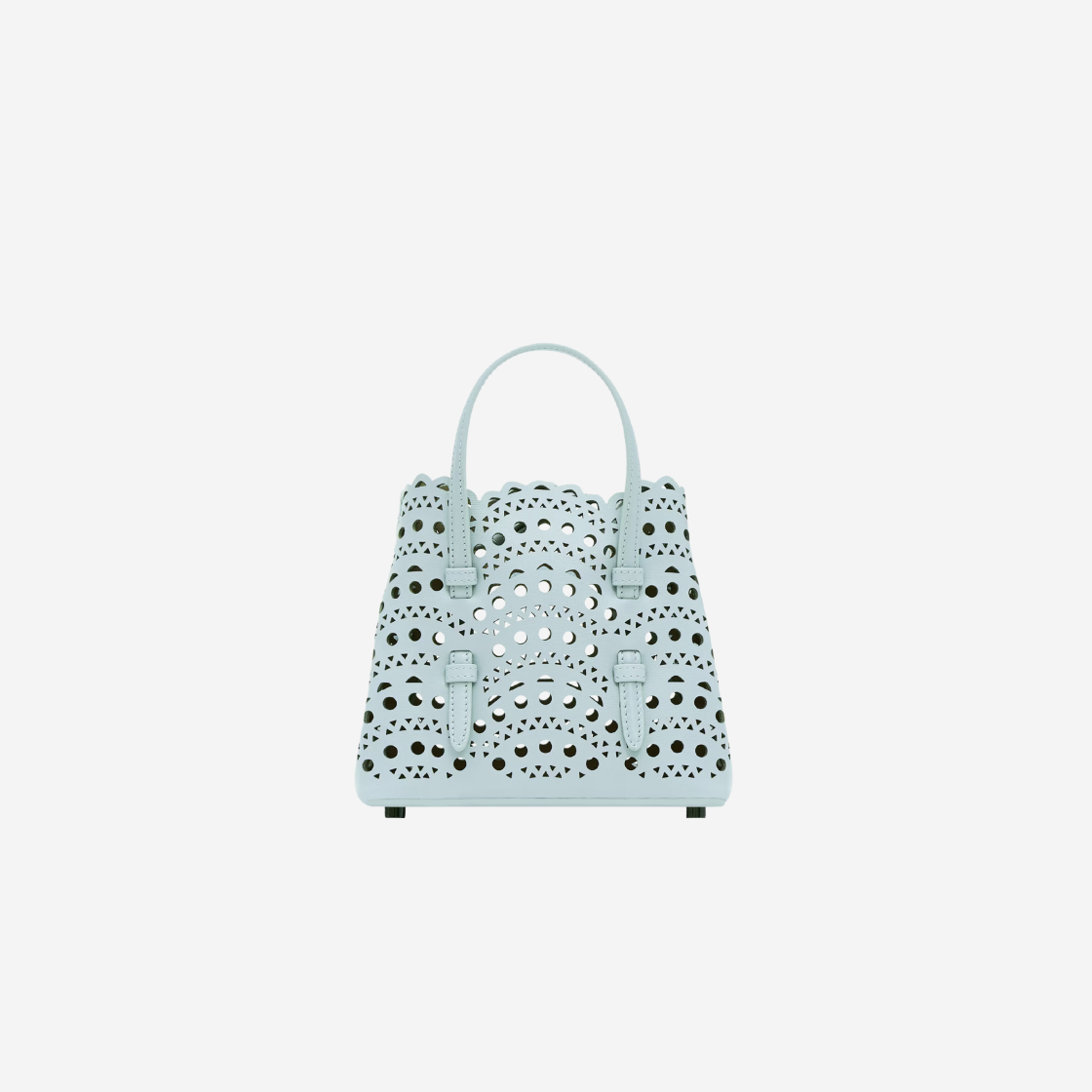 알라이아 비엔 웨이브 럭스 카프스킨 미나 16 백 그레이 | Alaia | KREAM