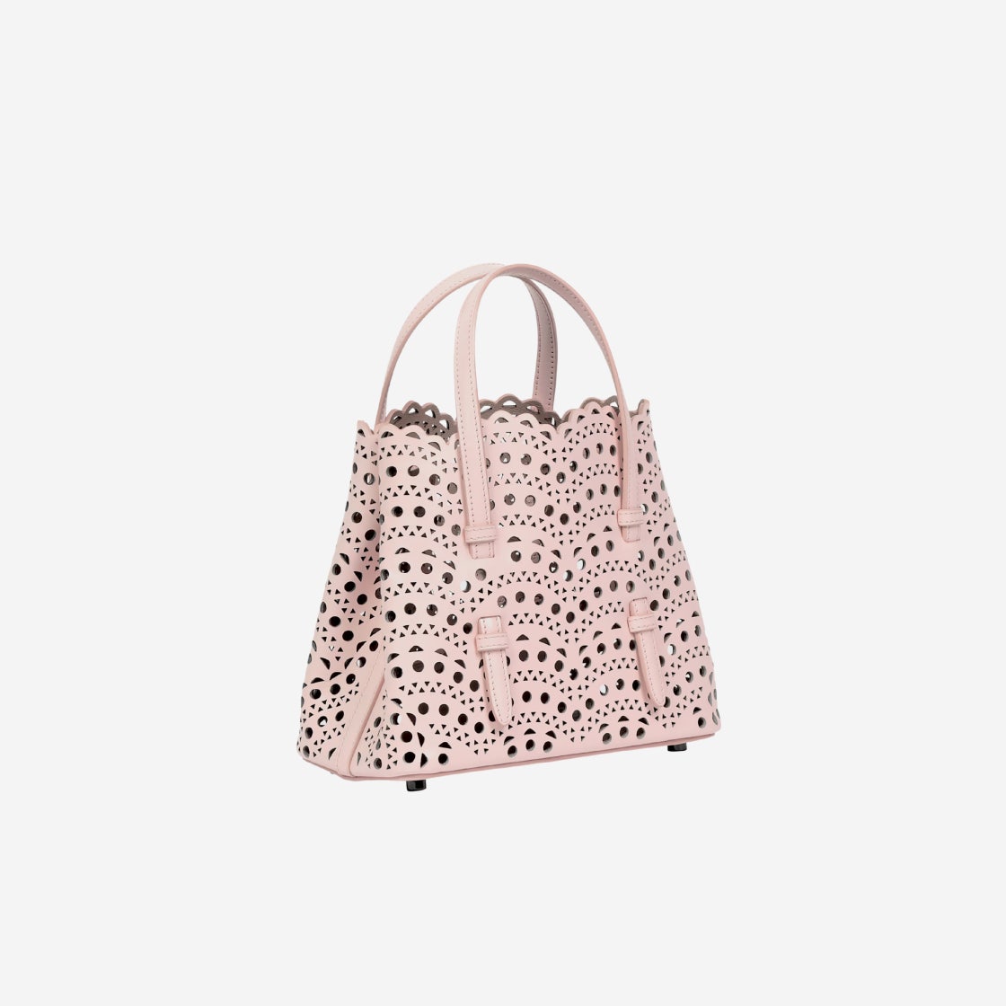 알라이아 비엔 웨이브 럭스 카프스킨 미나 20 백 핑크 | Alaia | KREAM