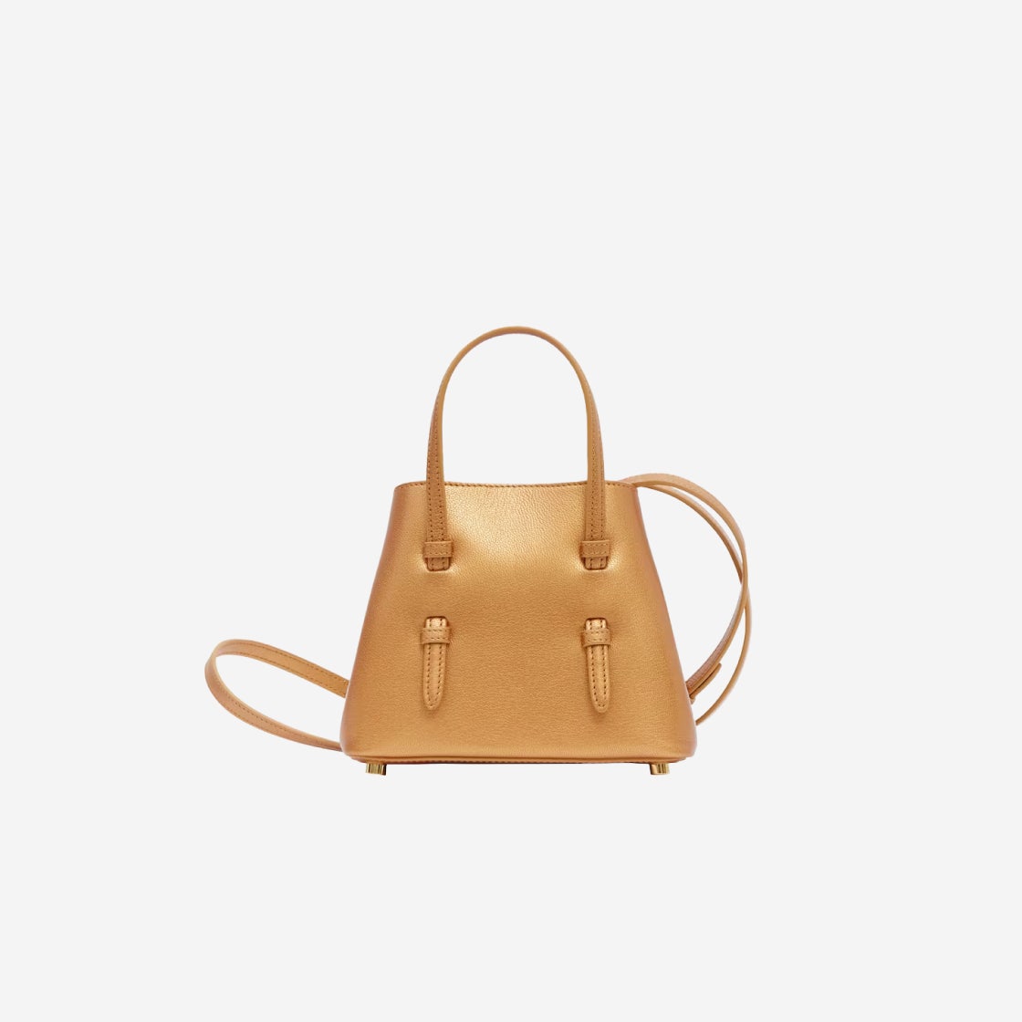 알라이아 메탈릭 고트스킨 미나 16 백 브라운 | Alaia | KREAM