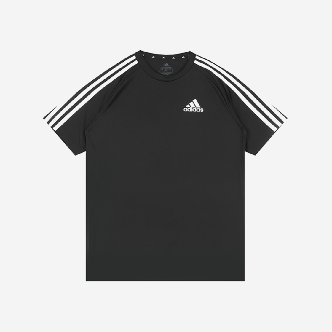 아디다스 에어로레디 세레노 삼선 티셔츠 블랙 - KR 사이즈 | Adidas | KREAM