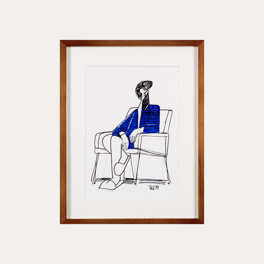 윤형택, Fondness 2306-07 드로잉 원화 | Yoon Hyungtaek | KREAM