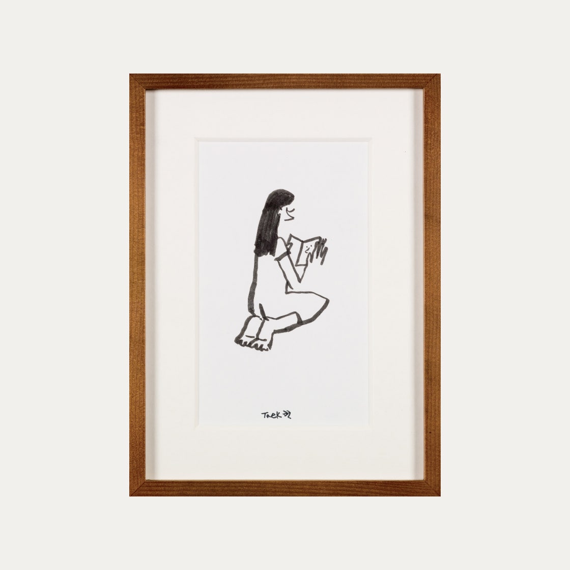 윤형택, Fondness 2306-03 드로잉 원화 | Yoon Hyungtaek | KREAM