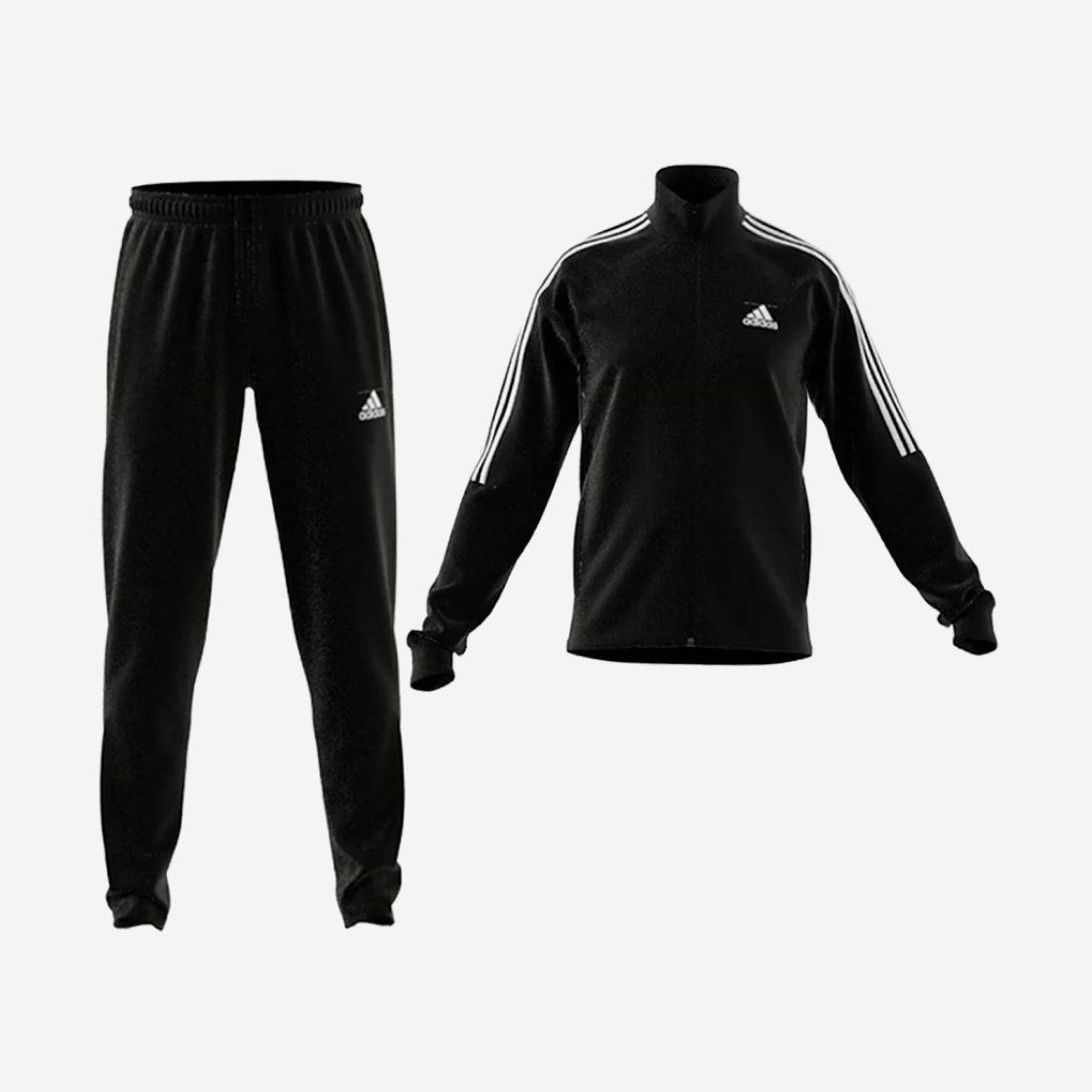 아디다스 에어로레디 세레노 컷 삼선 트랙 수트 블랙 화이트 - US 사이즈 | Adidas | KREAM