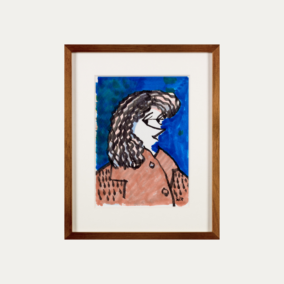 윤형택, Fondness 2306-18 드로잉 원화 | Yoon Hyungtaek | KREAM