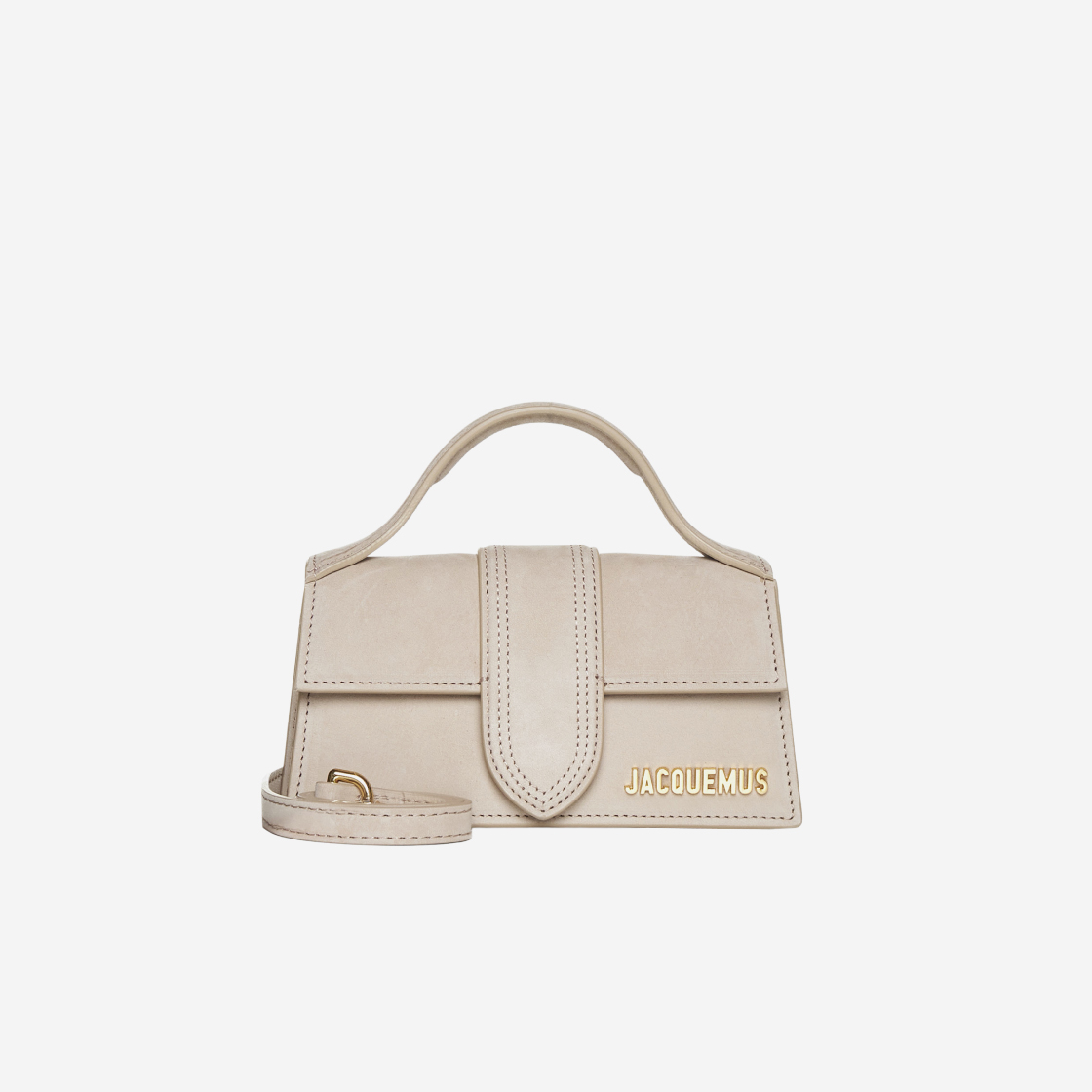 자크뮈스 르 밤비노 미니 플랩백 다크 베이지 | Jacquemus | KREAM