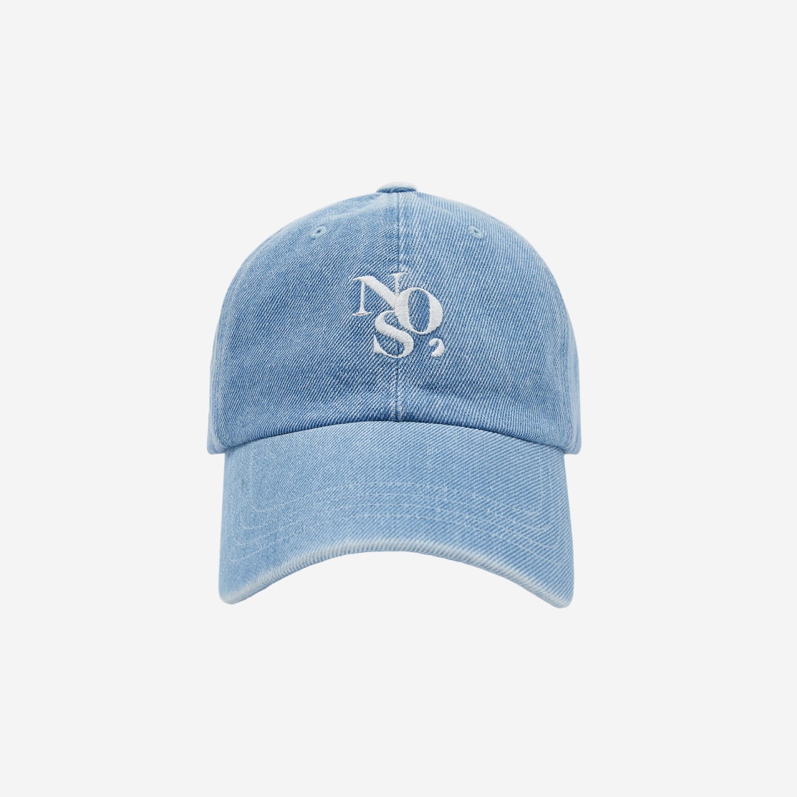 NOS7 시그니쳐 심볼 사이드 포인트 볼캡 데님 | NOS7 | KREAM