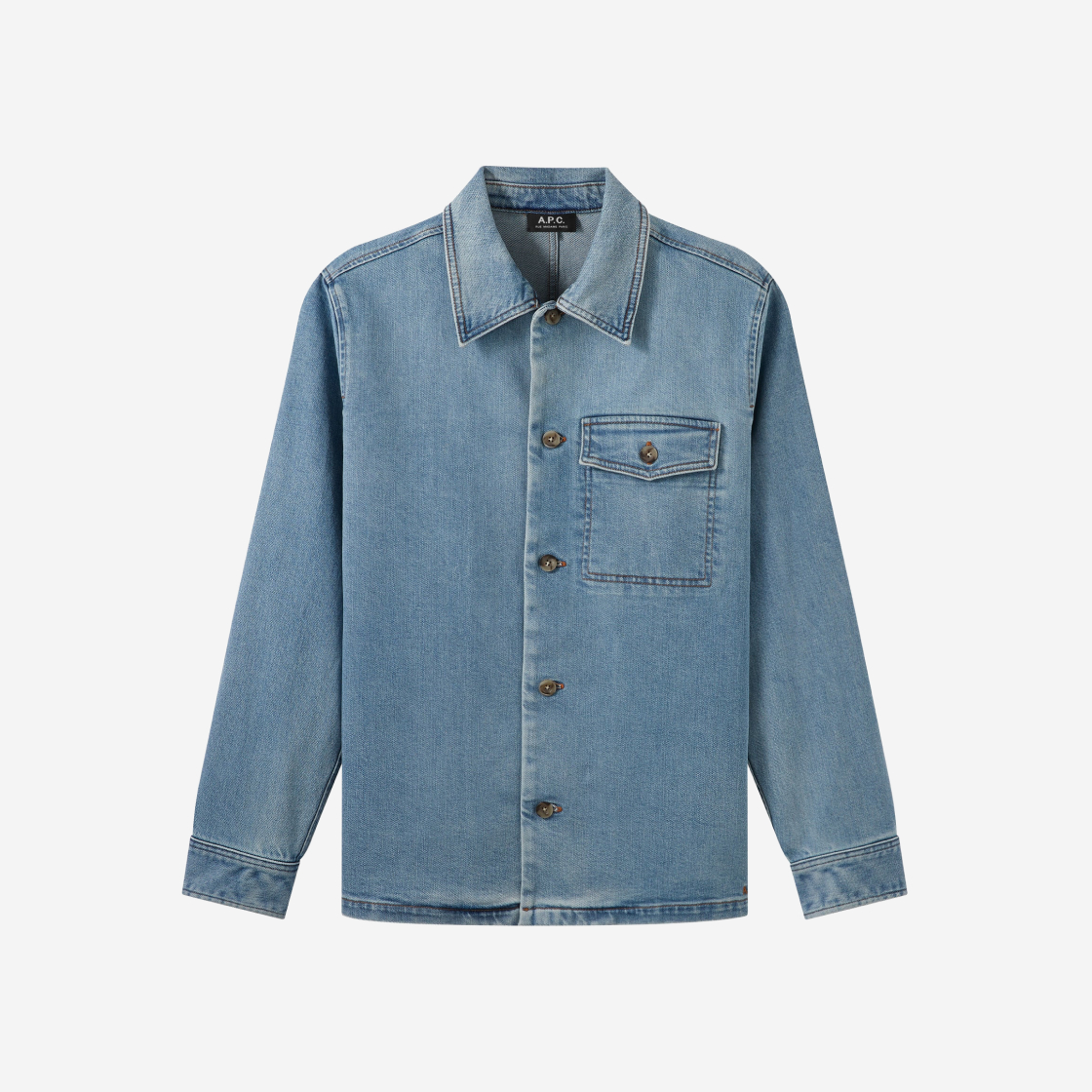 아페쎄 피에르 브로디 자켓 스톤워시드 인디고 | A.P.C. | KREAM
