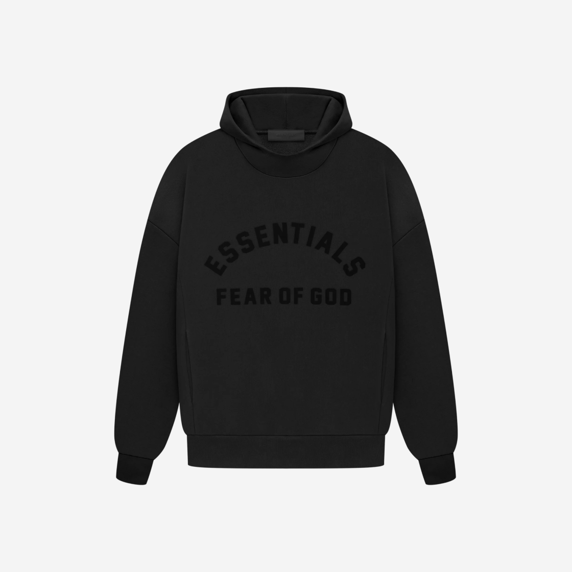에센셜 더 블랙 컬렉션 후드 블랙 - 23SS | Essentials | KREAM