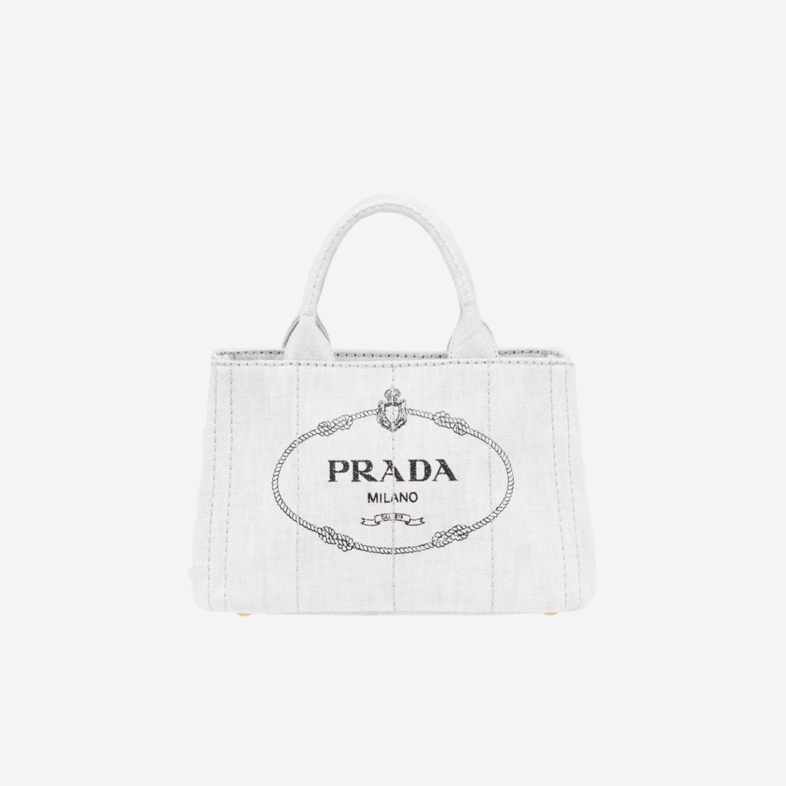 프라다 데님 토트백 화이트 | Prada | KREAM