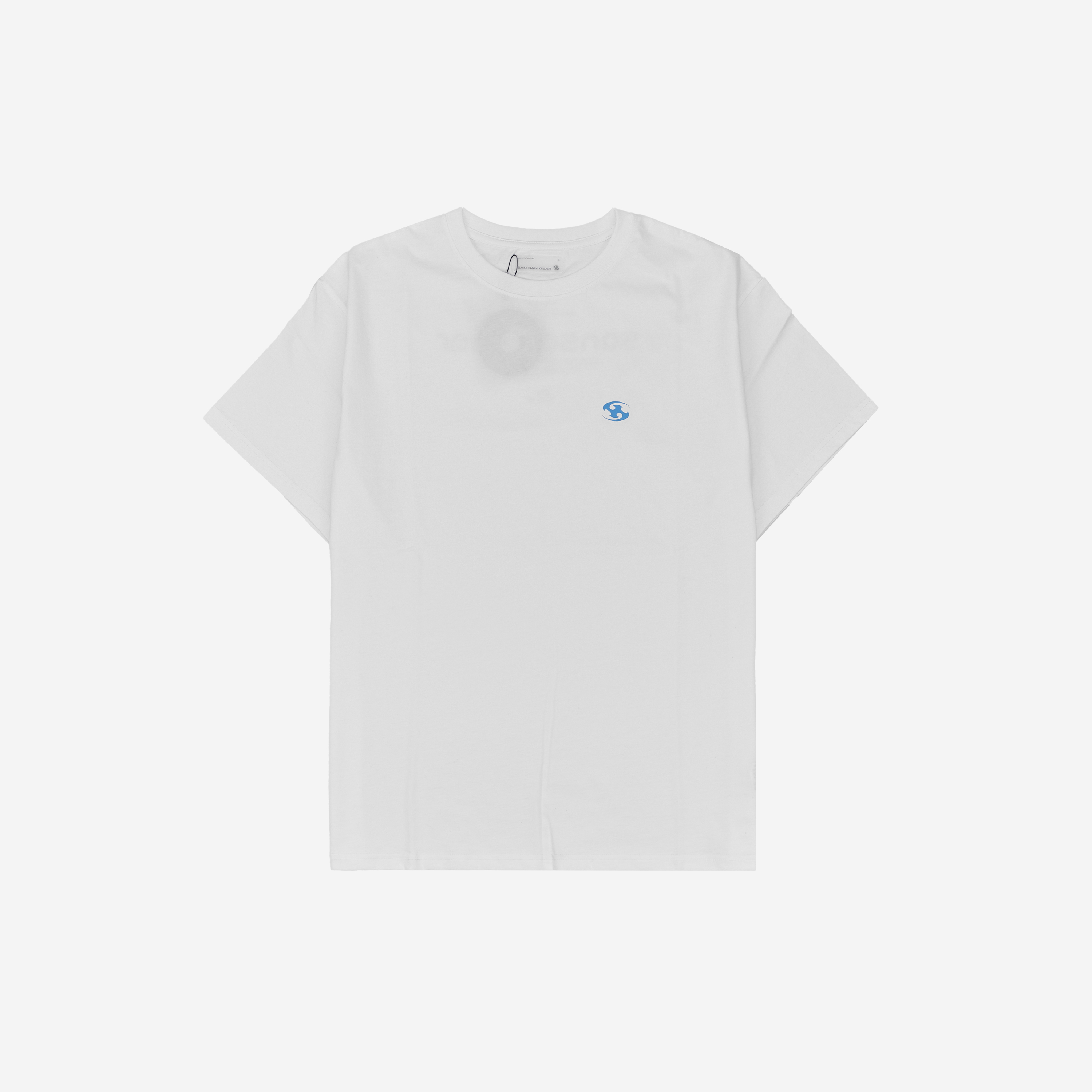 산산기어 로고 티셔츠 오프 화이트 - 23SS | KREAM