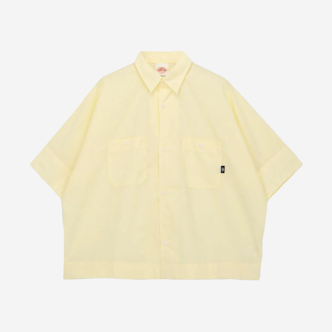 (W) 단톤 숏 워크 숏슬리브 셔츠 레몬 | Danton | KREAM