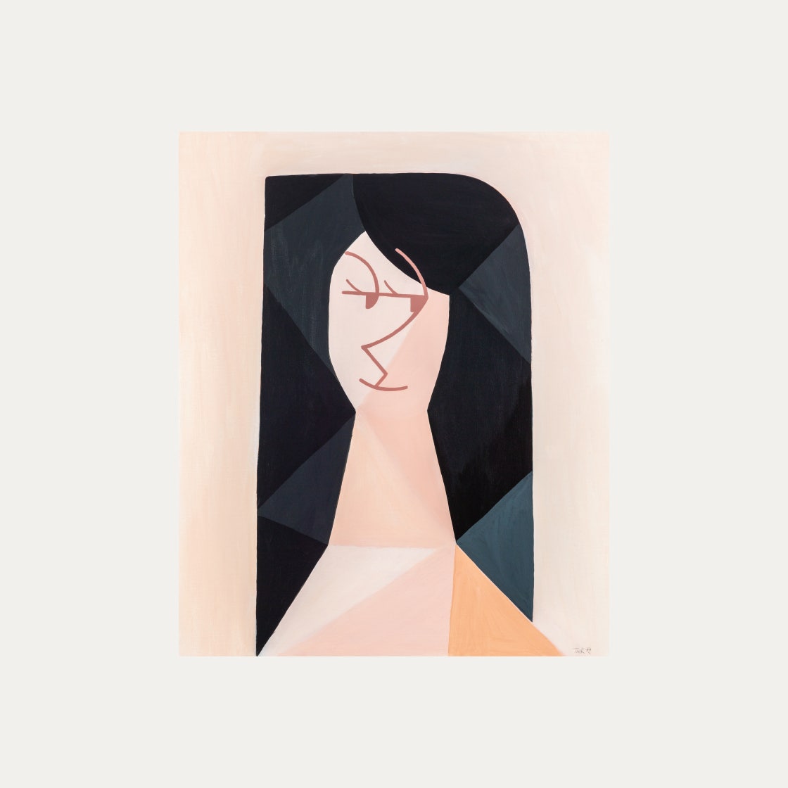 윤형택, Fondness 2306-51 캔버스 원화 | Yoon Hyungtaek | KREAM