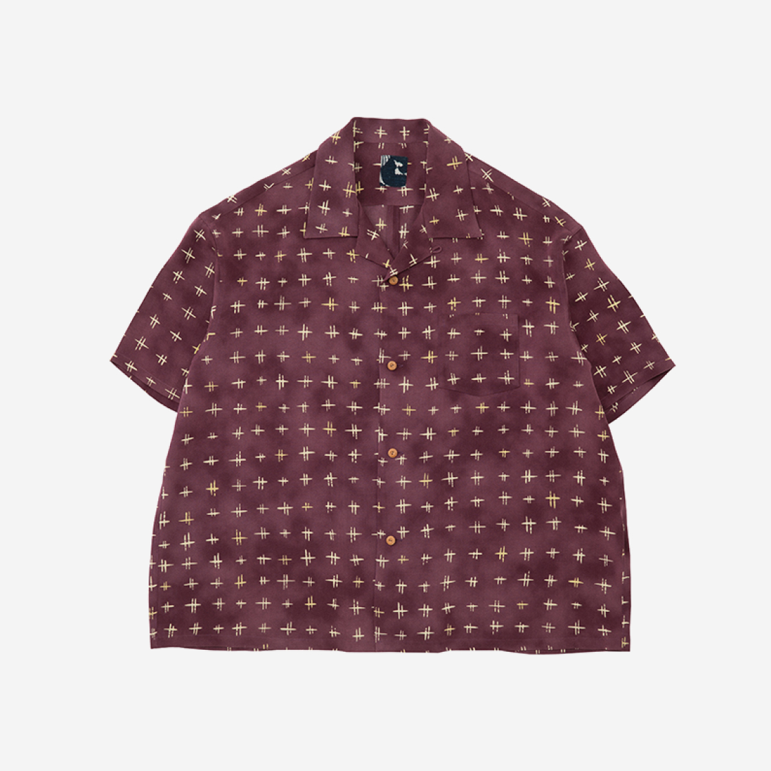 비즈빔 왈리스 실크 셔츠 숏슬리브 퍼플 - 23SS | Visvim | KREAM