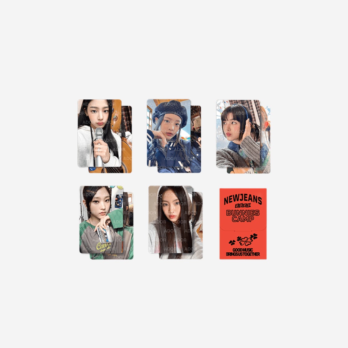 뉴진스 버니즈 캠프 포토 카드 세트 (10개 세트) | NewJeans | KREAM