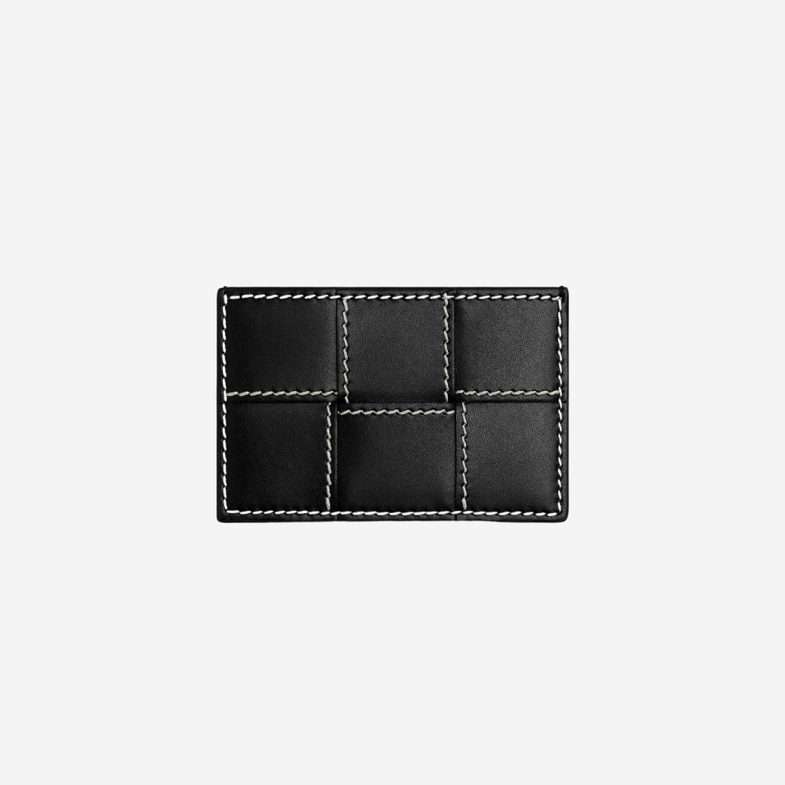 보테가 베네타 카세트 크레딧 카드 케이스 블랙 내츄럴 Bottega Veneta Kream