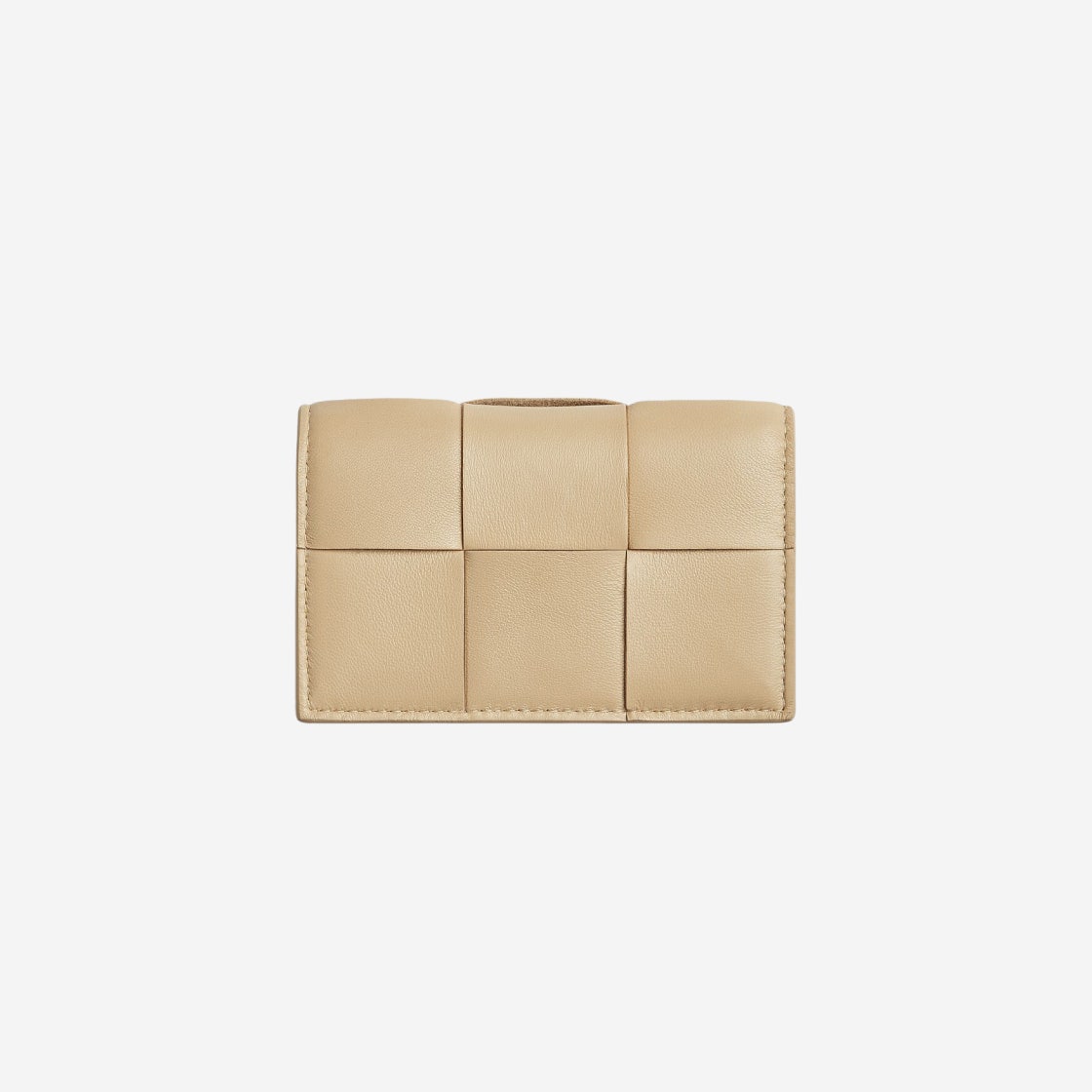 보테가 베네타 카세트 비즈니스 카드 케이스 포리지 Bottega Veneta Kream
