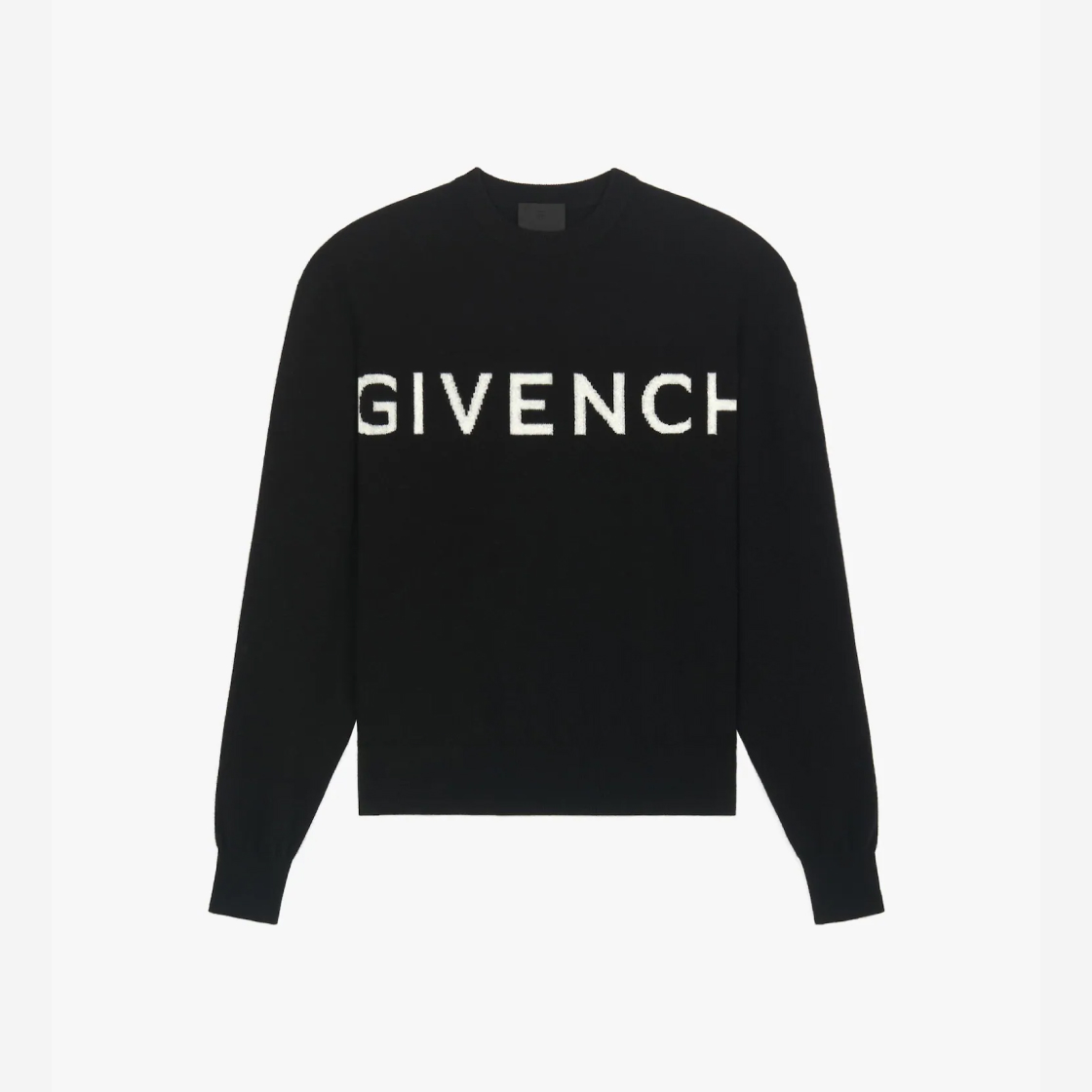 (W) 지방시 캐시미어 4G 스웨터 블랙 화이트 | Givenchy | KREAM