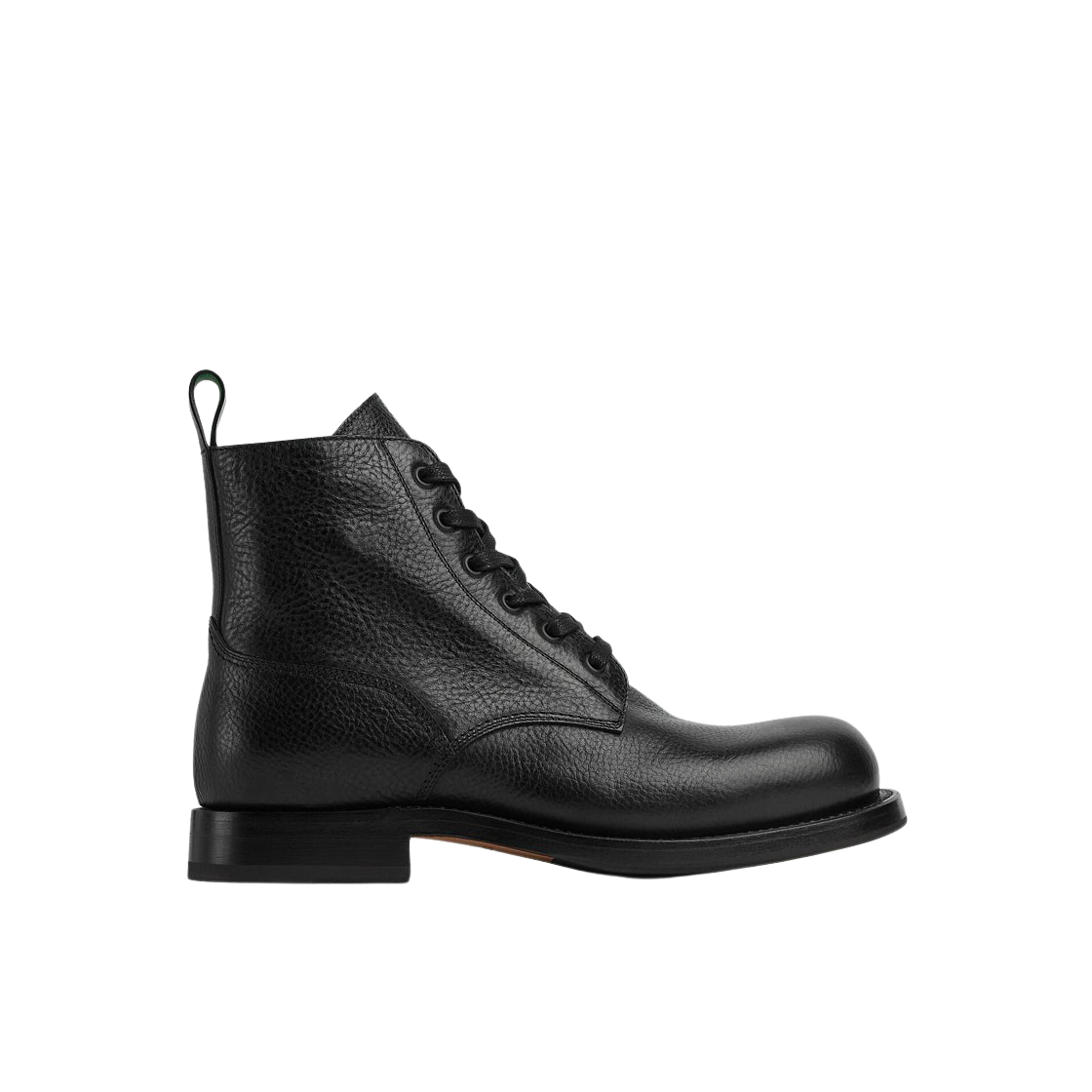 보테가 베네타 워드롭 레이스업 앵클 부츠 블랙 | Bottega Veneta | KREAM