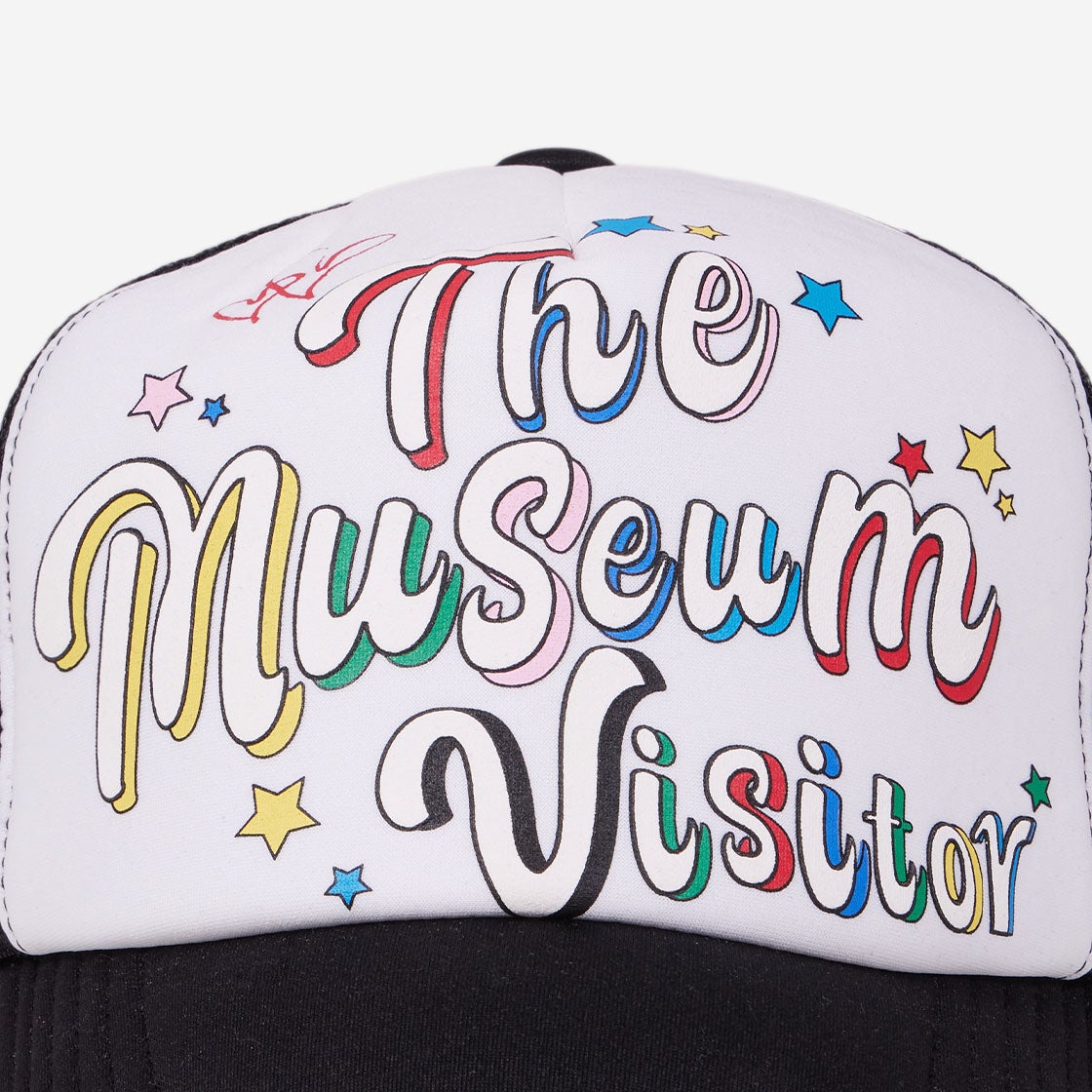 더뮤지엄비지터 파티 로고 메시캡 블랙 | The Museum Visitor | KREAM