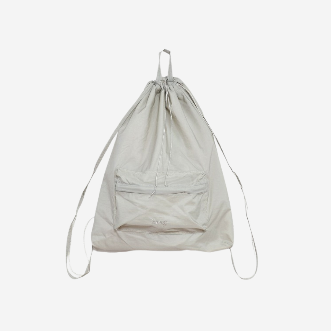 헤이그 스트링 백팩 실버 | Haag | KREAM