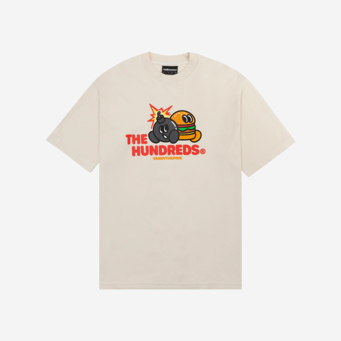 반디 더 핑크 x 더 헌드레즈 반디 티셔츠 크림 | Vandy The Pink | KREAM
