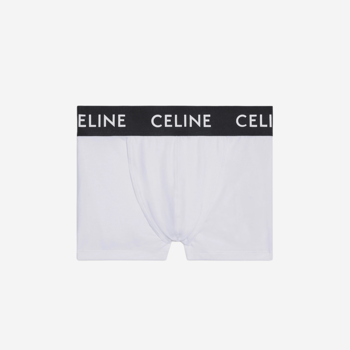 셀린느 코튼 저지 박서 화이트 블랙 | Celine | KREAM