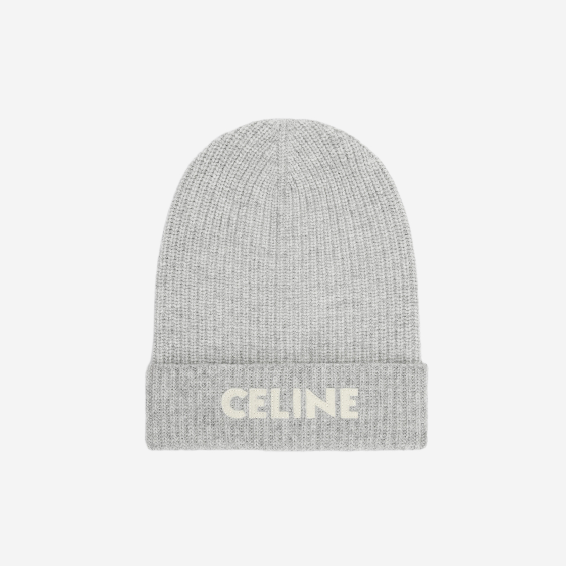셀린느 비니 립드 울 라이트 그레이 | Celine | KREAM