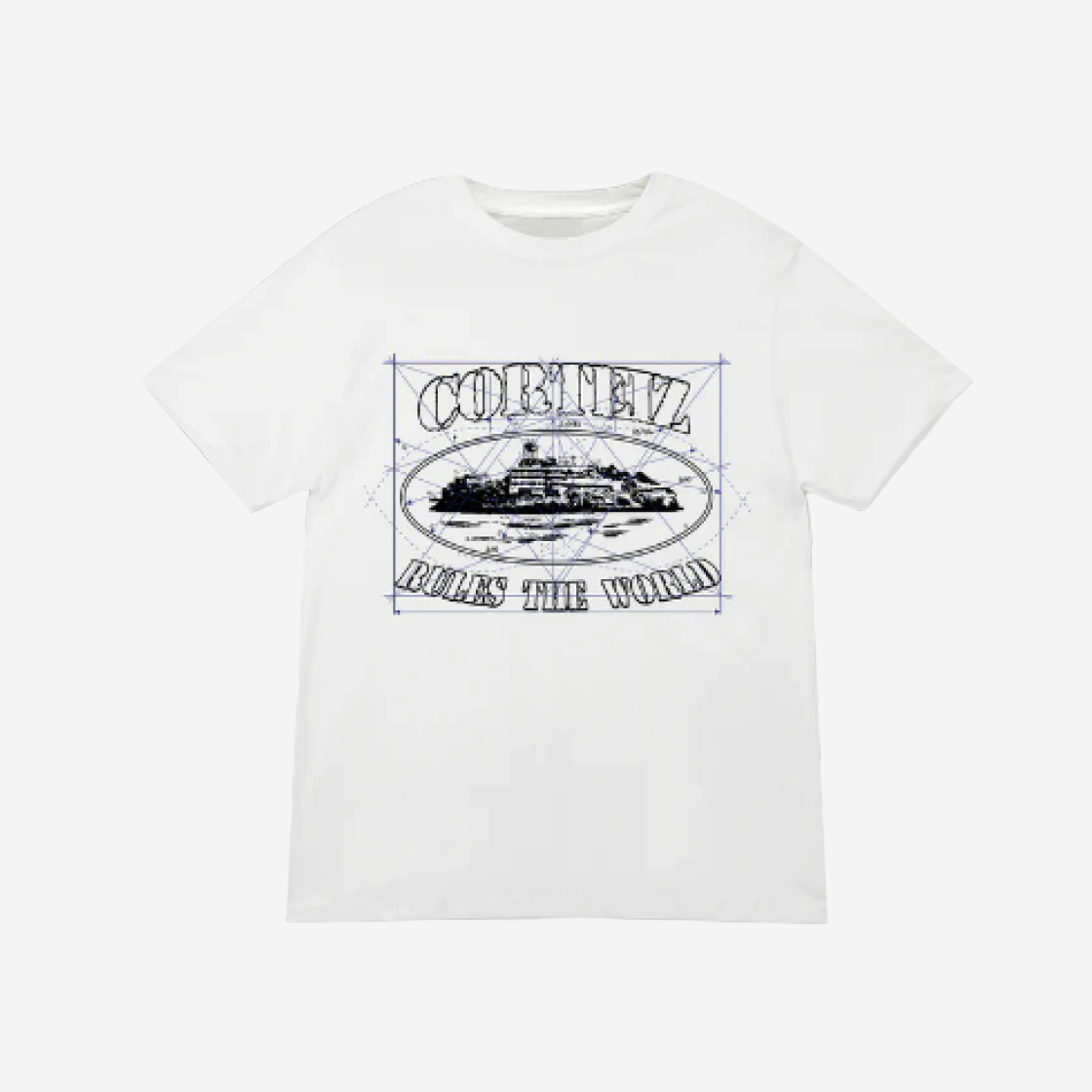 코르테이즈 매스 알카트라즈 티셔츠 화이트 | Corteiz | KREAM