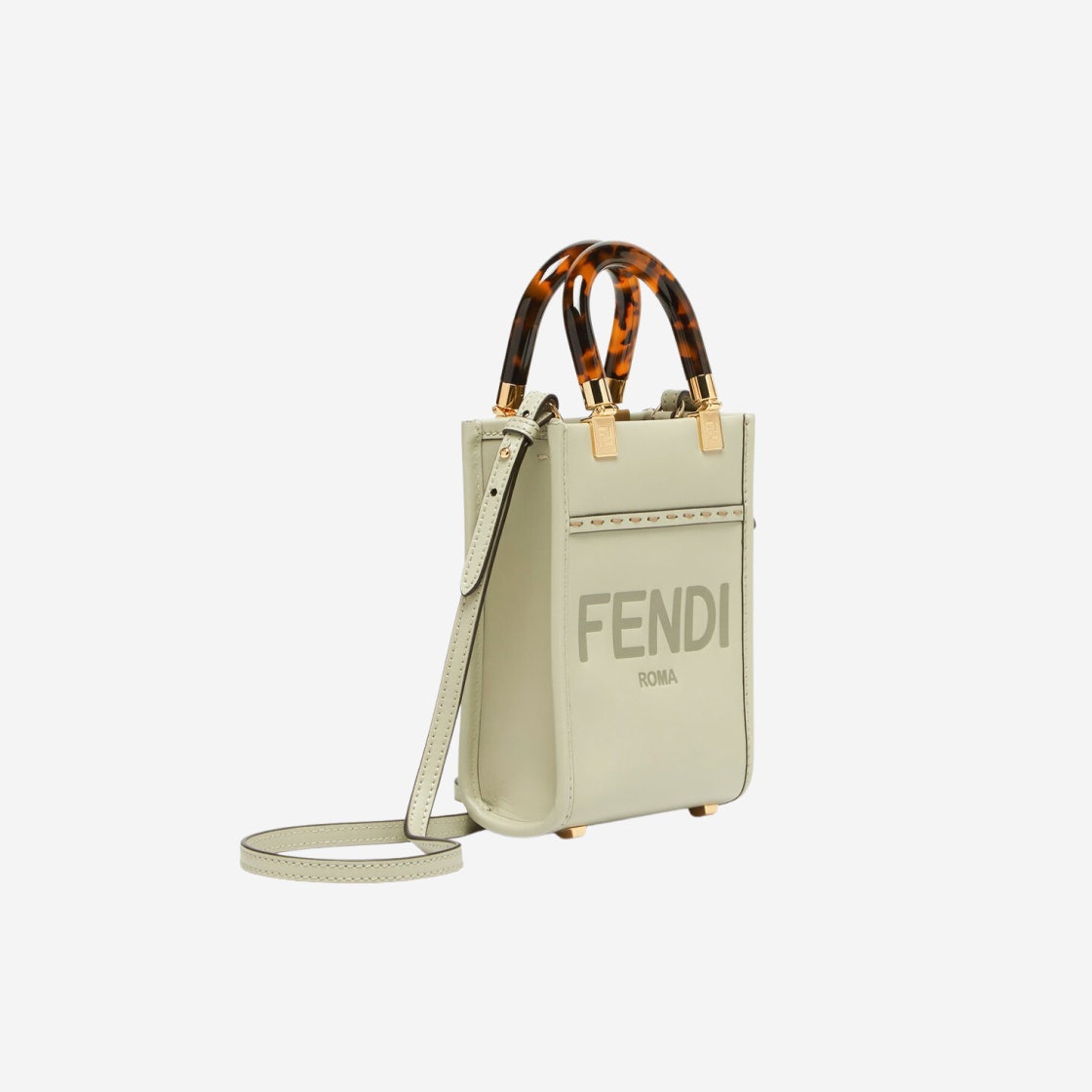 펜디 미니 선샤인 쇼퍼 레더 백 그린 | Fendi | KREAM
