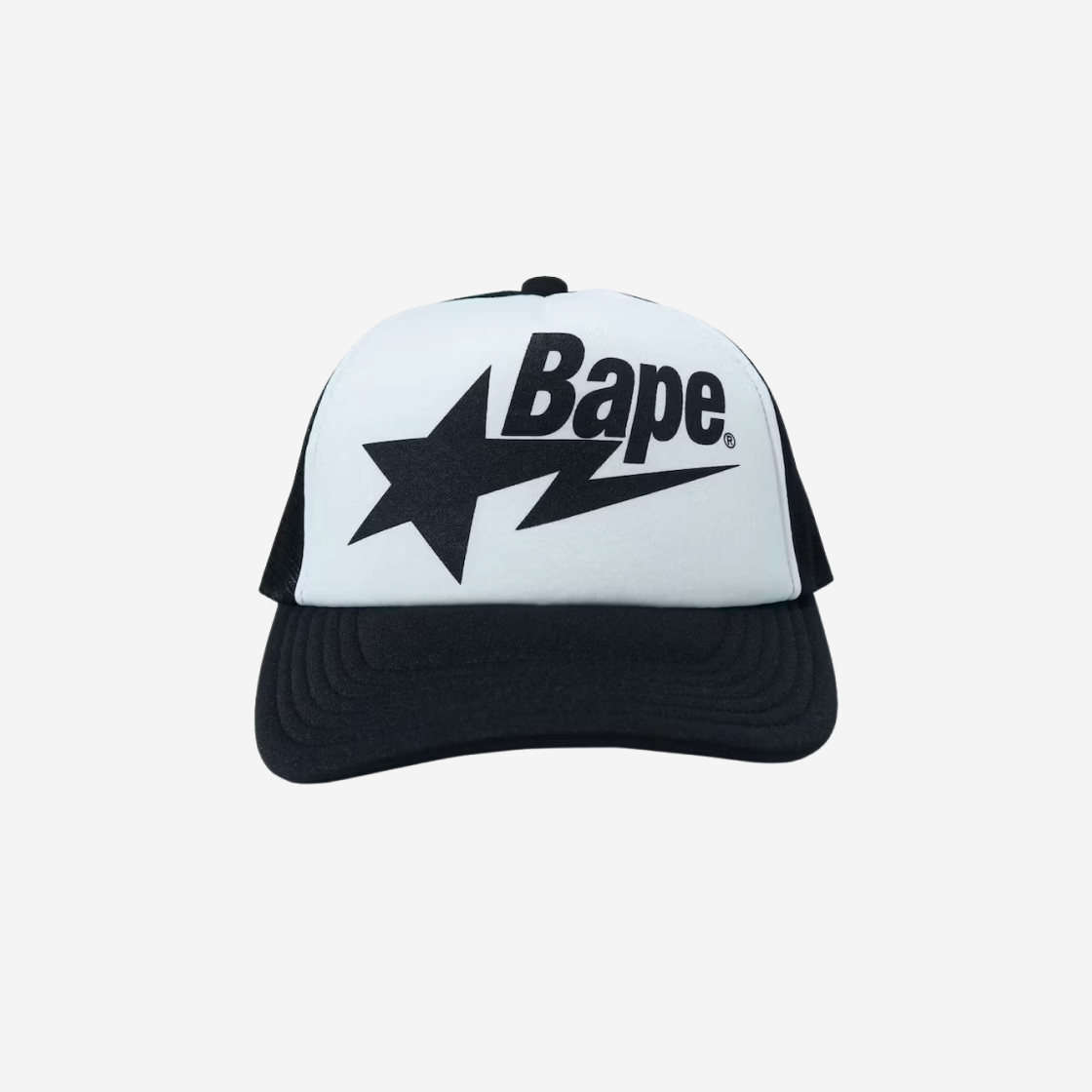 베이프 스타 메쉬 캡 블랙 | BAPE | KREAM