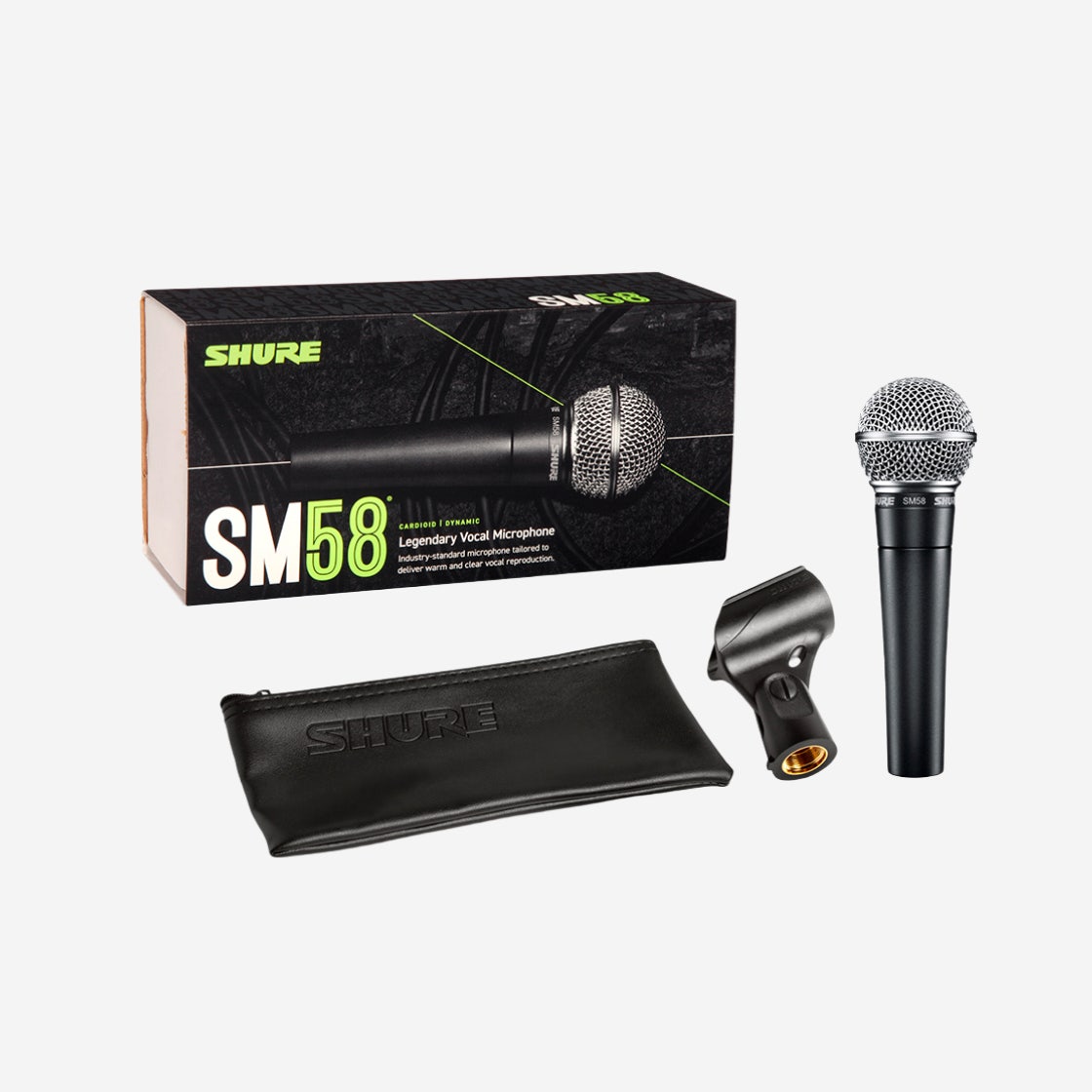 슈어 SM58 SK 보컬 다이나믹 마이크 (국내 정식 발매 제품) | Shure | KREAM