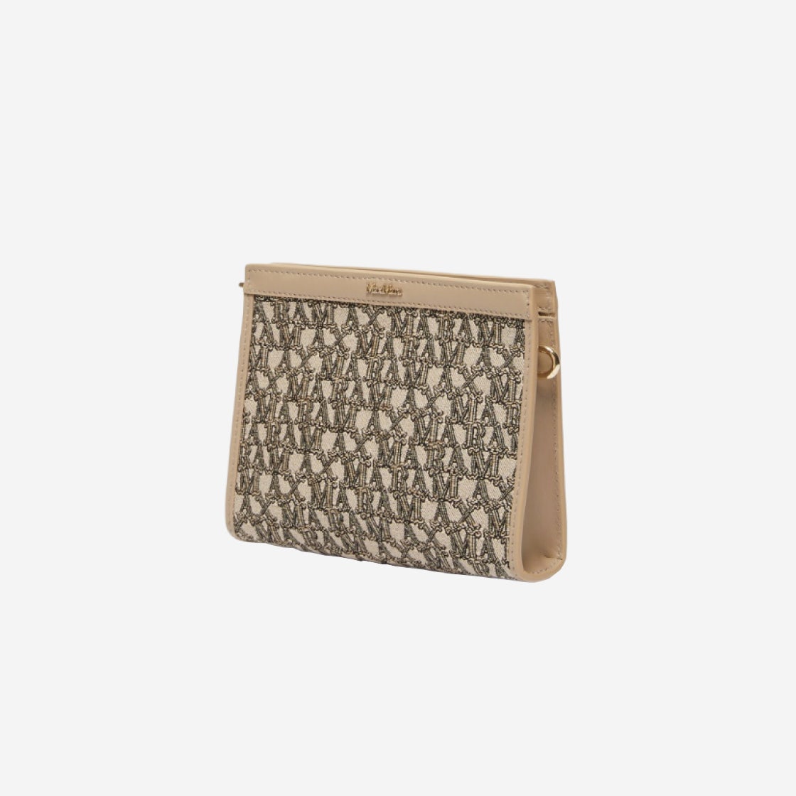 막스마라 코튼 스몰 클러치백 브론즈 Max Mara Kream