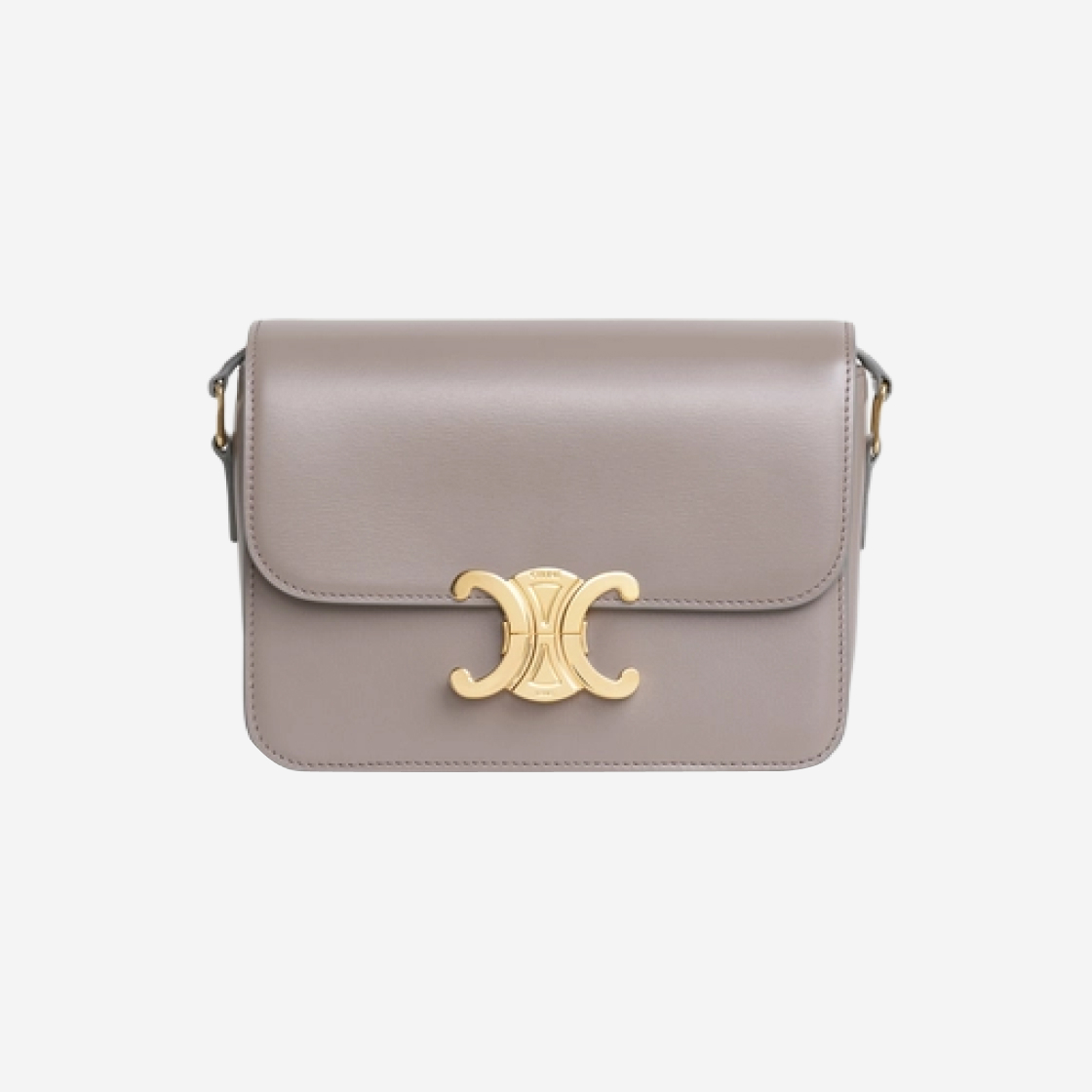 셀린느 샤이니 카프스킨 틴 트리옹프 백 페블 | Celine | KREAM