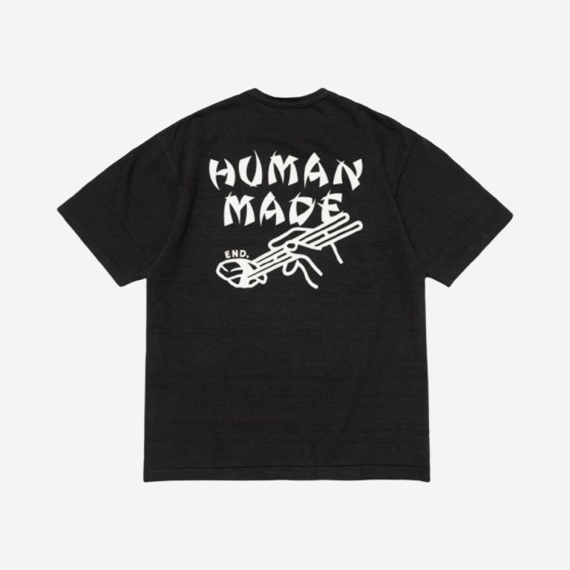 휴먼 메이드 x 엔드 스시 티셔츠 블랙 | Human Made | KREAM