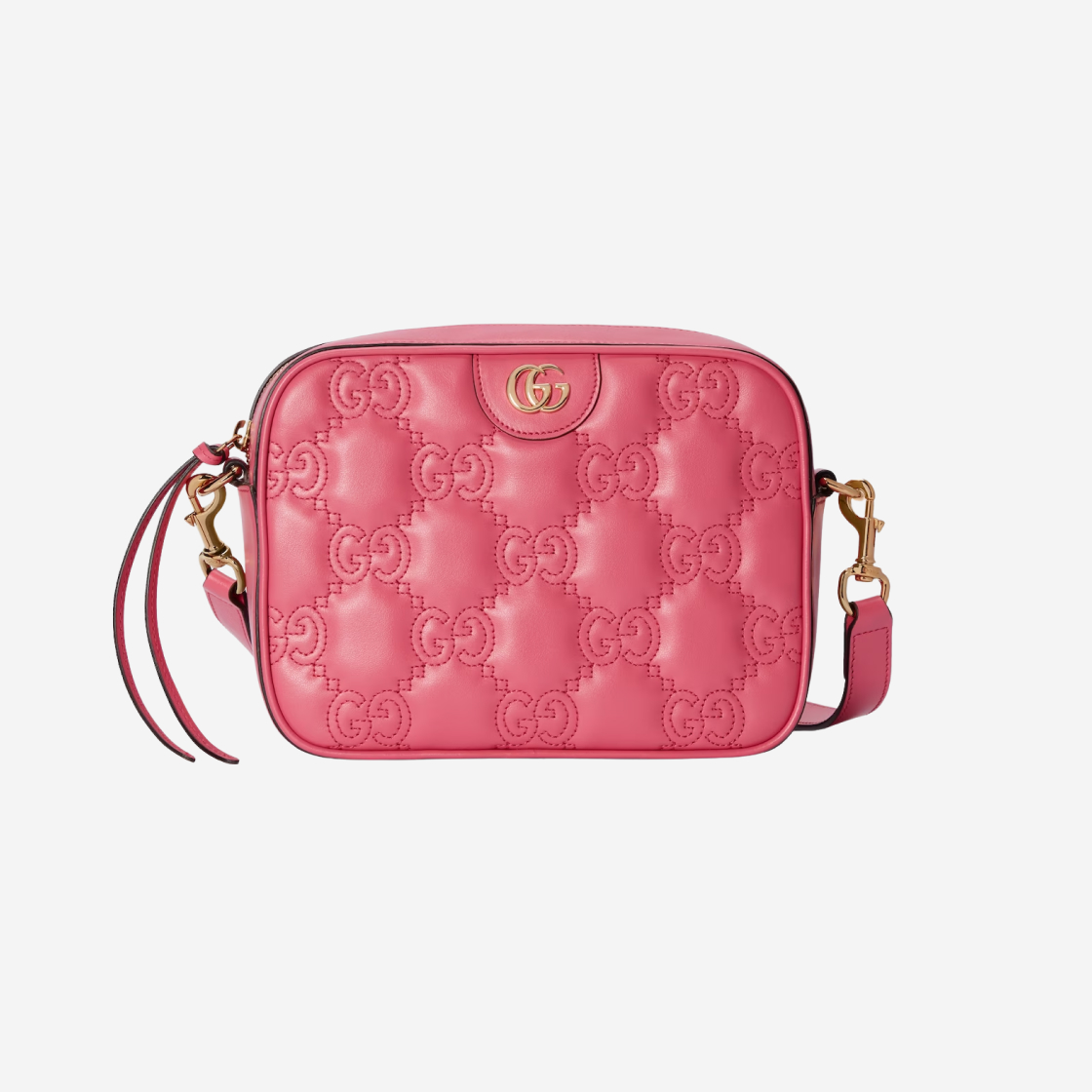 구찌 GG 마틀라세 스몰 백 핑크 레더 | Gucci | KREAM