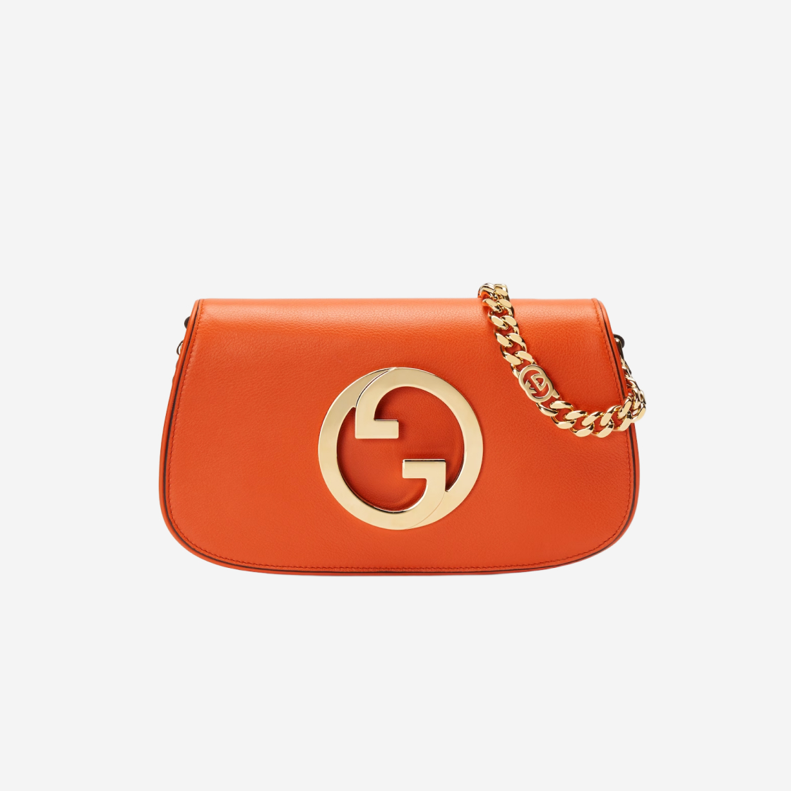 구찌 블론디 스몰 숄더백 오렌지 레더 | Gucci | KREAM
